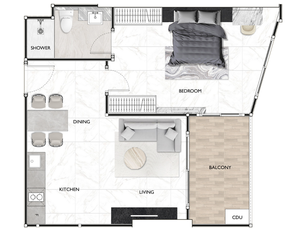 1 Bedroom Condo for sale at Zenith Pattaya ll | Dot Property