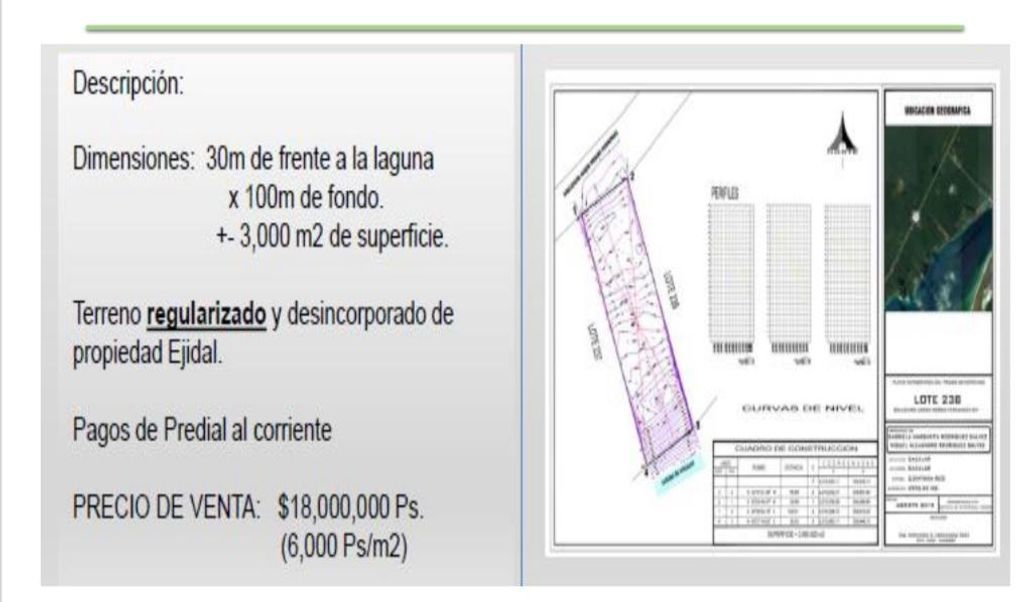 Land for Sale in Othon P Blanco, Quintana Roo for $18,000,000 MXN ...