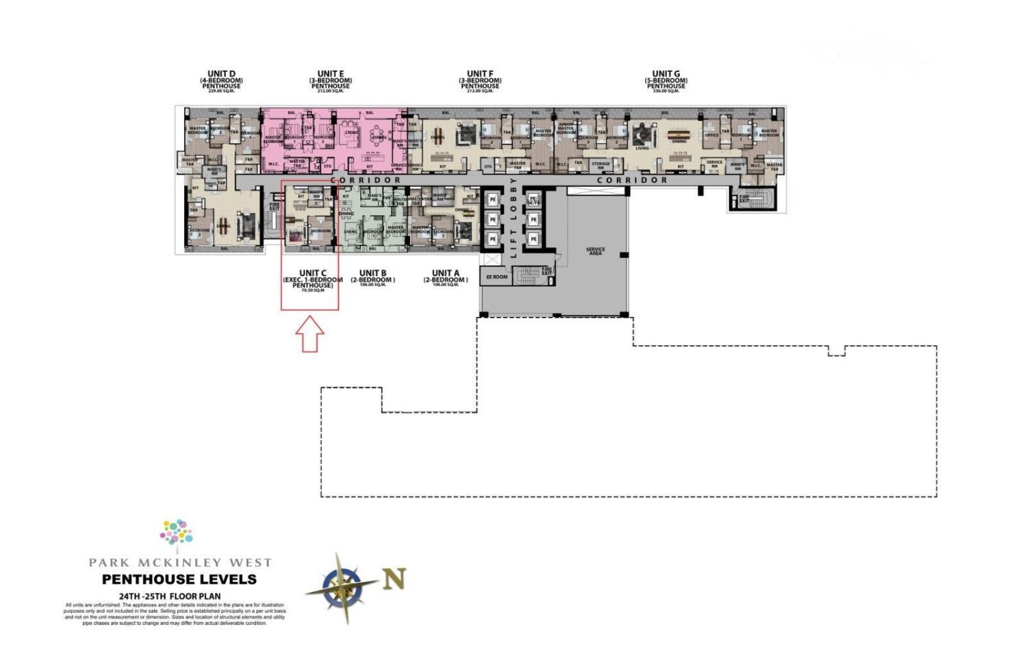 Condo for Sale in Taguig City, Metro Manila for ₱19,500,000 | U2201807