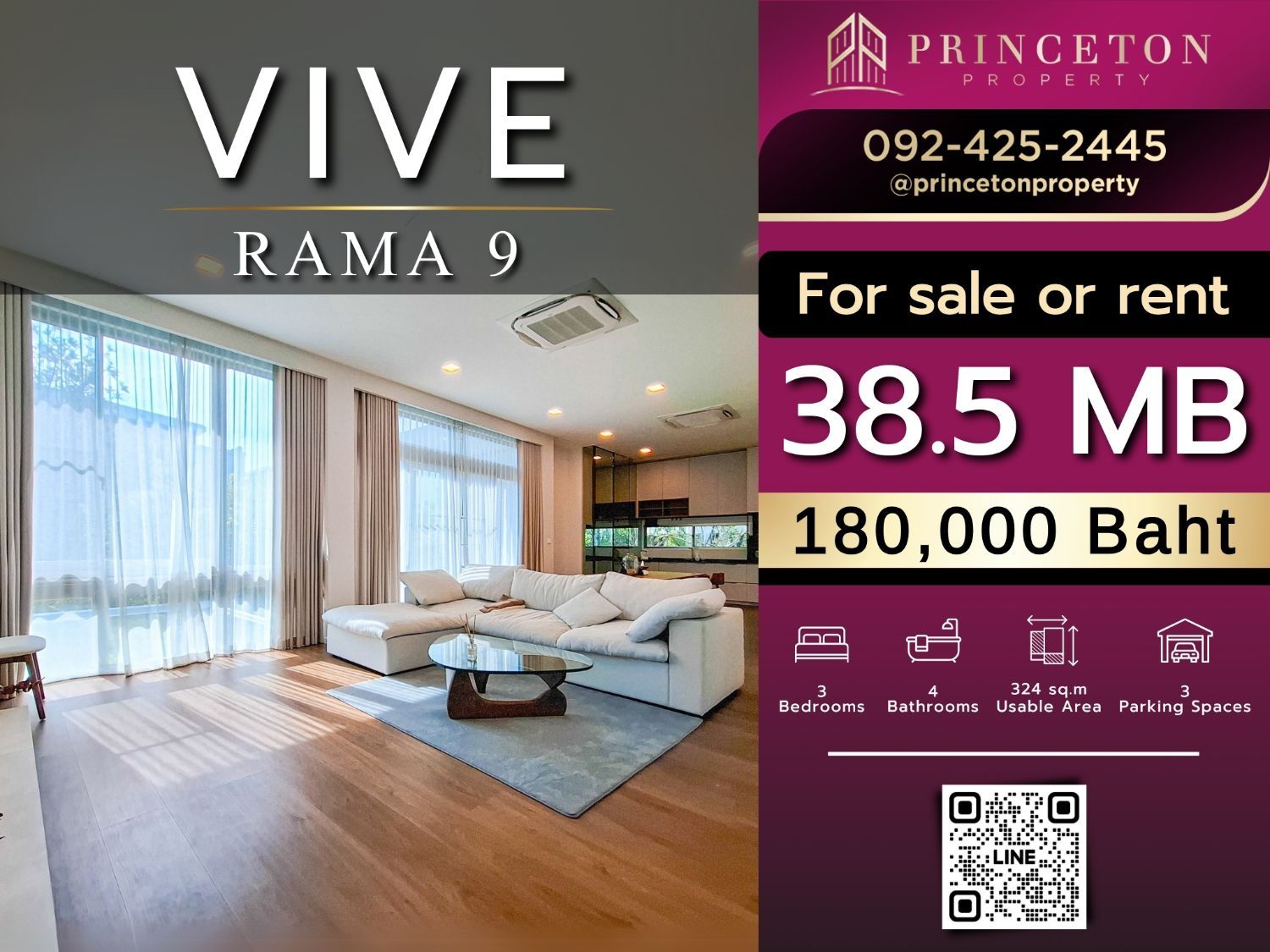 3 Bedroom House for sale at VIVE Rama 9 | Dot Property